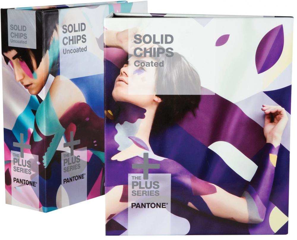 Pantone® Plus Pantone Solid Chips Coated & Uncoated (2-book set) - Dip&Dye shop